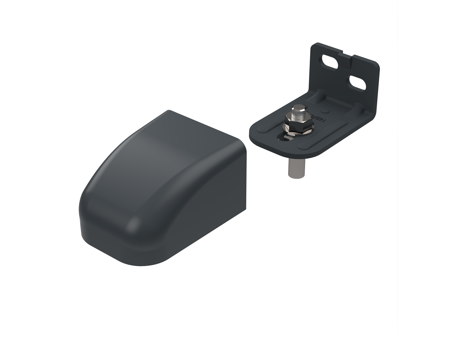 Gond supérieur caréné - Gris zinc 7016 | Klos up!